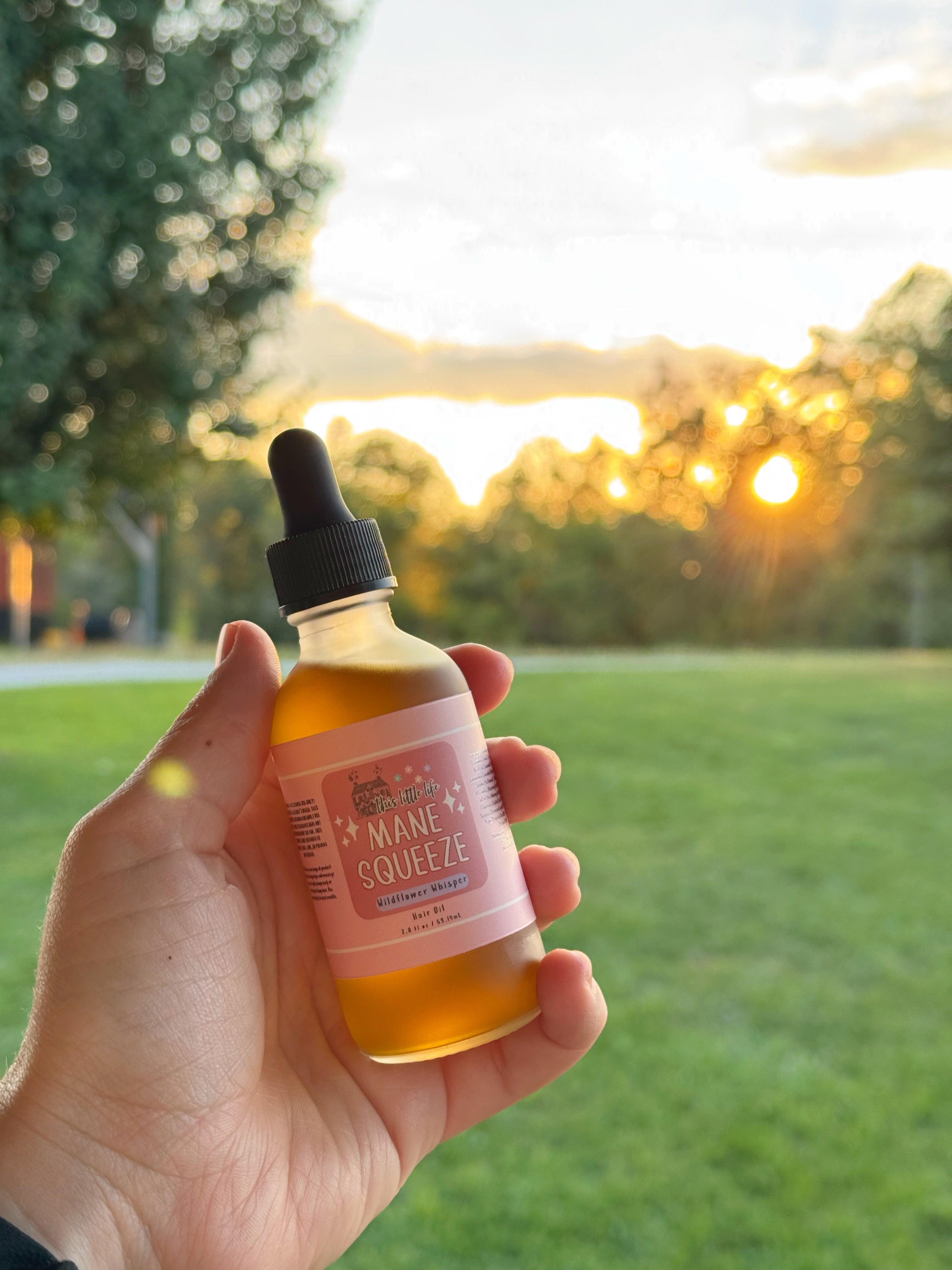 Mane Squeeze Hair Oil – The Basic Stitch