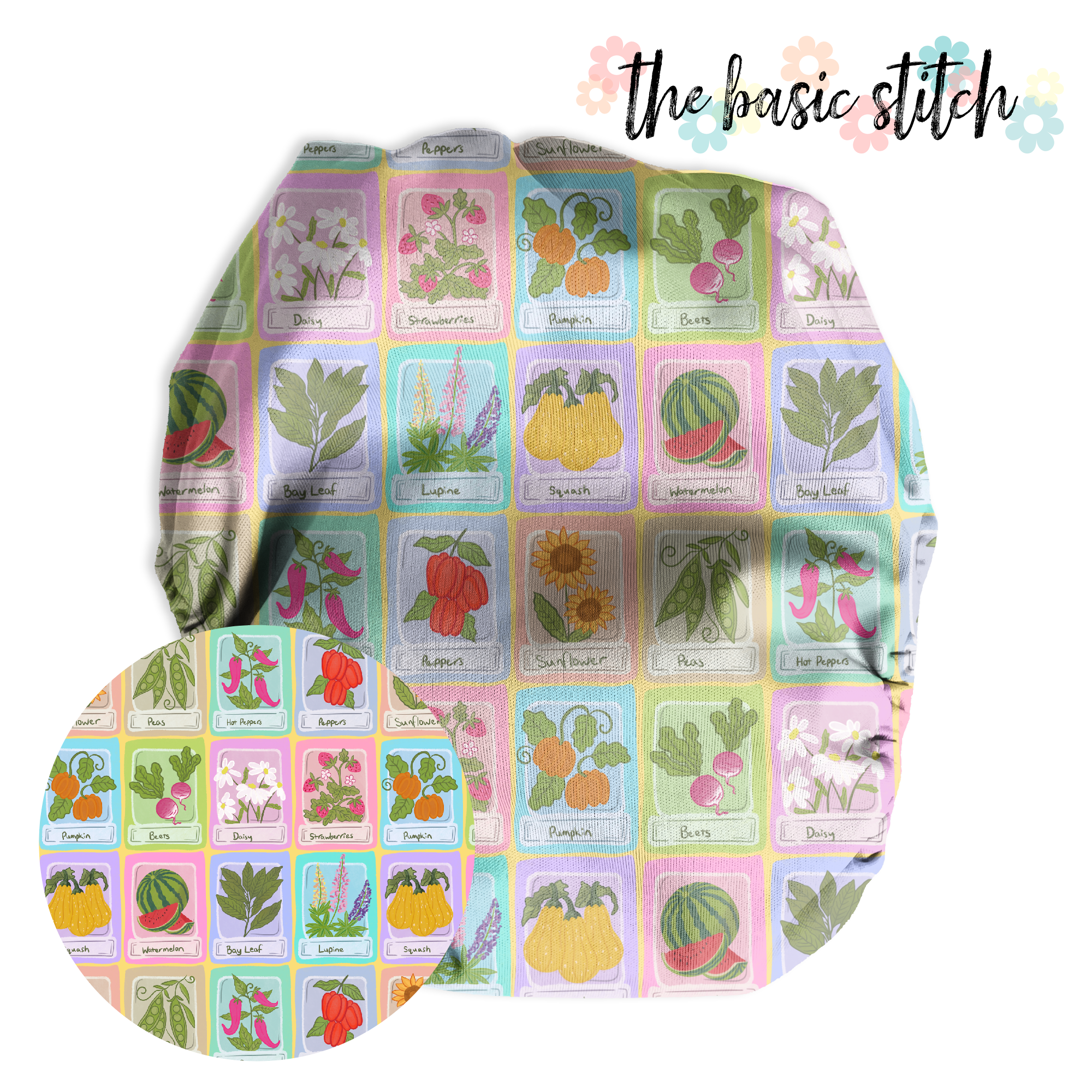 Seed Sampler – The Basic Stitch